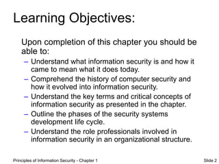 Introduction to information security | PPT