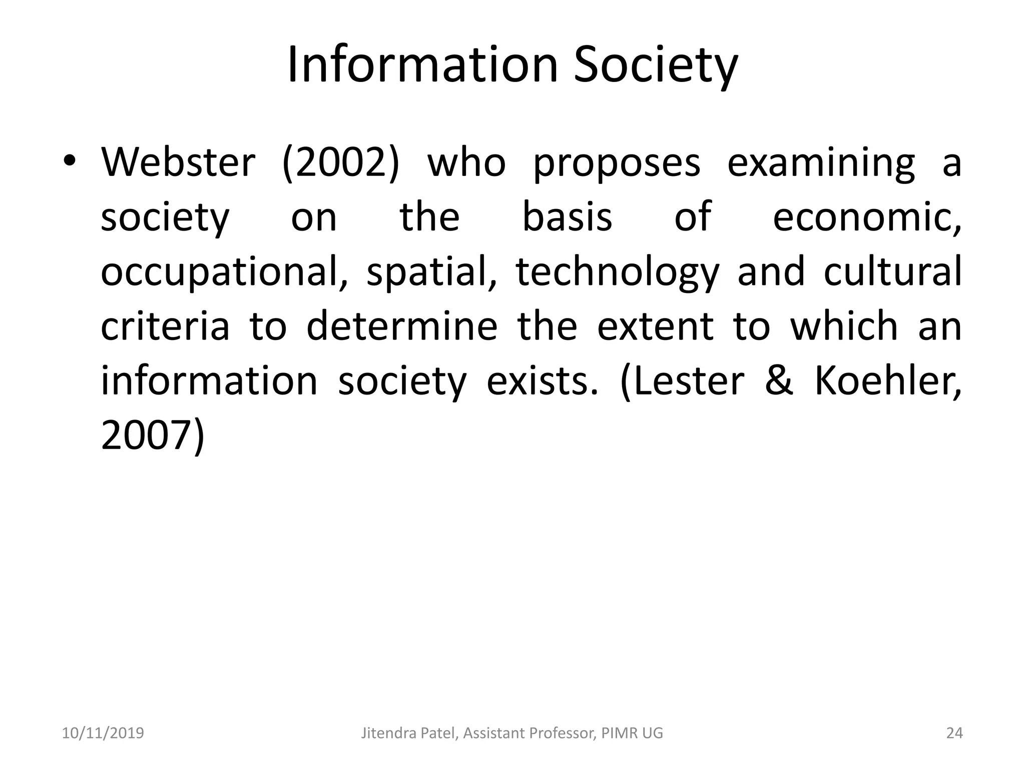 Introduction to information system | PPTX