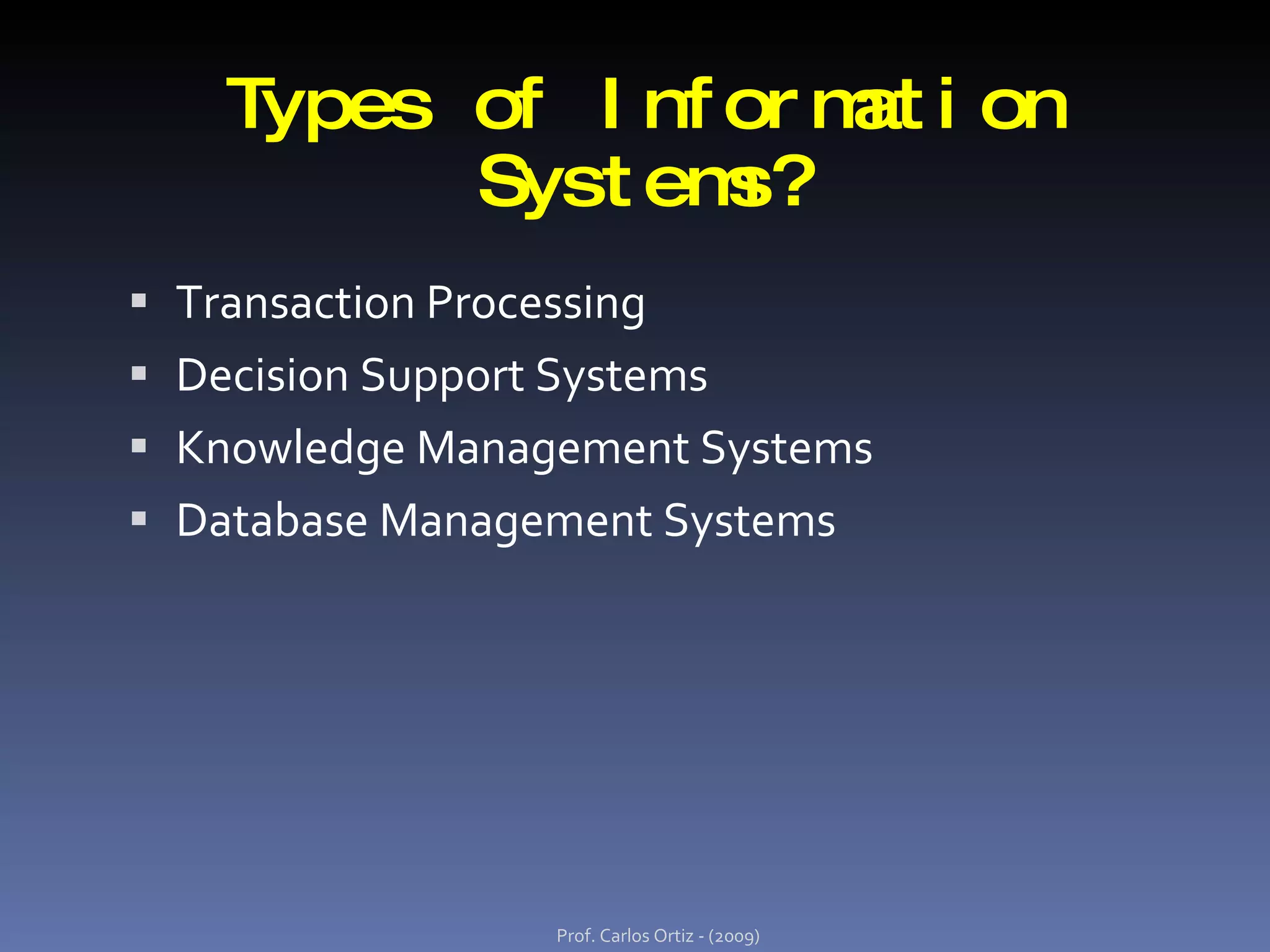 Introduction To Information Systems And Informatics | PPT | Computing ...