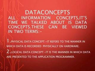 Introduction to Information Technology ( IT ) | PPTX | Data Storage and ...