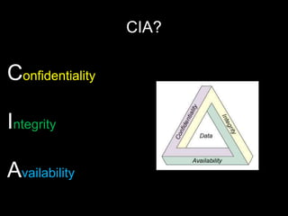 Introduction to Information Security | PPTX