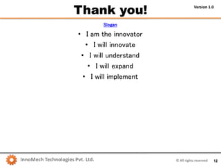 Introduction to innovative problem solving (IMt) | PPTX
