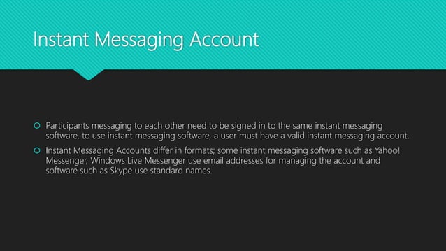 Introduction to Instant Messaging class 10 | PPTX | Internet for Beginners | Internet