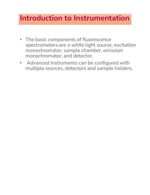 Introduction of instrumental analysis techniques | PDF | Chemistry ...