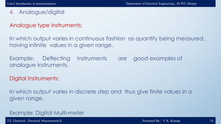 Introduction to instrumentation system | PDF
