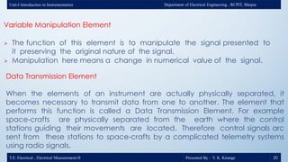 Introduction to instrumentation system | PDF