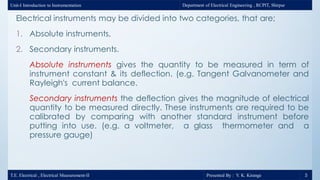 Introduction to instrumentation system | PDF