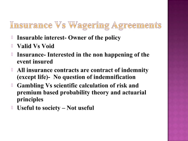 Classification of risks and Insurance | PPT