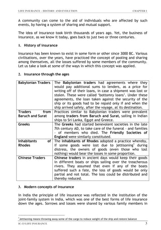 Introduction to insurance | PDF