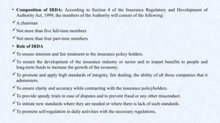 INTRODUCTION TO INSURANCE , RISK AND IRDA | PPTX
