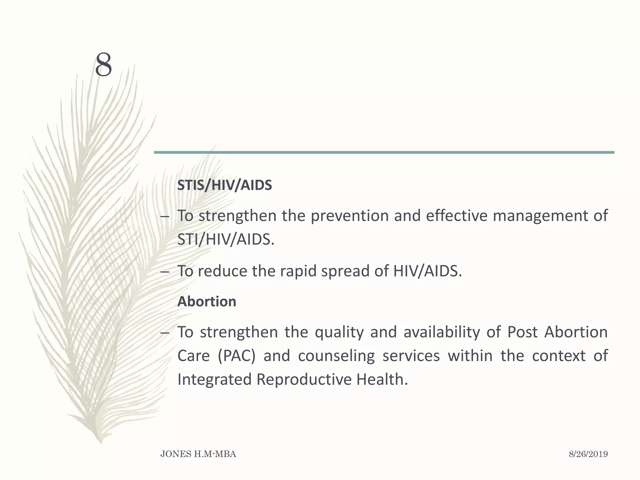 Introduction to integrated reproductive health | PPTX
