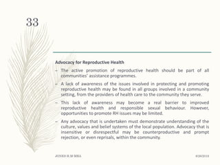 Introduction to integrated reproductive health | PPTX