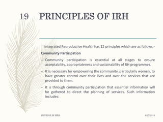 Introduction to integrated reproductive health | PPTX