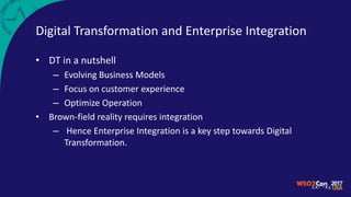 The Role of Enterprise Integration in Digital Transformation | PPTX