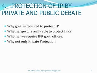 Introduction to intellectual property law | PPTX