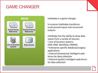 Introduction To Intelledox June 2010 | PPTX