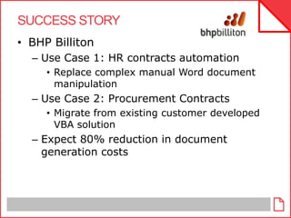 Introduction To Intelledox June 2010 | PPT