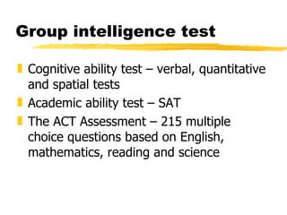 Introduction To Intelligence | PPT