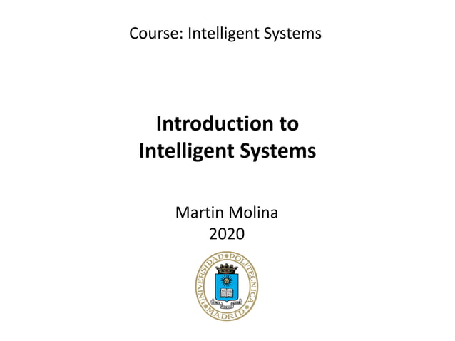 Introduction to intelligent systems | PDF | Artificial Intelligence | Technology & Computing