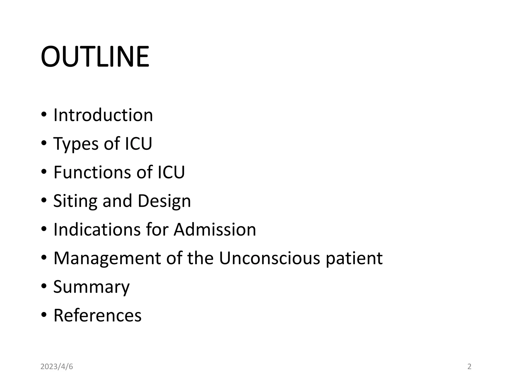 INTRODUCTION TO INTENSIVE CARE.pptx