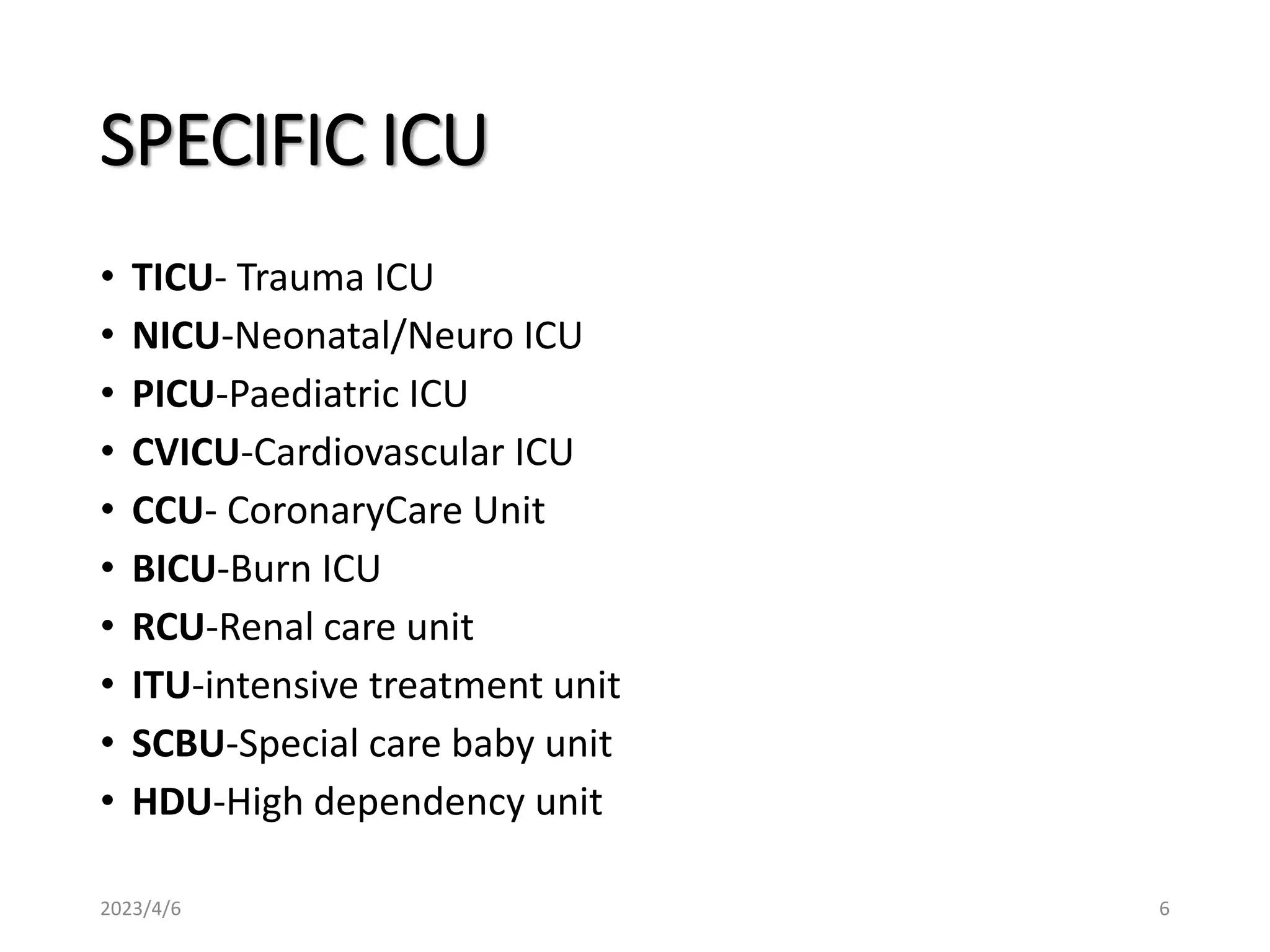 INTRODUCTION TO INTENSIVE CARE.pptx