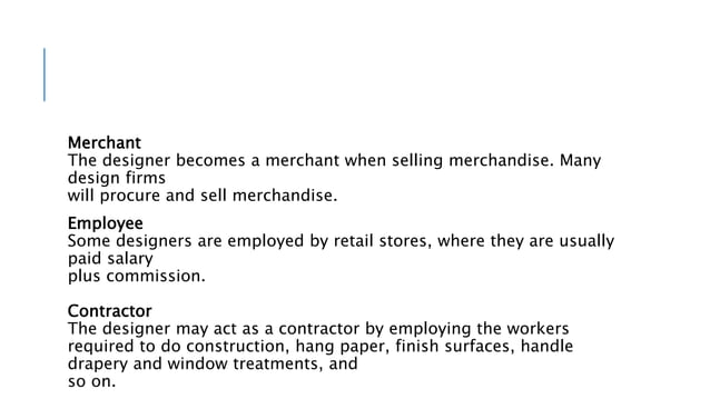 Introduction to interior design | PPTX | Interior Decorating | Home ...