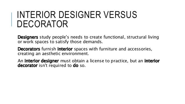 Introduction to interior design