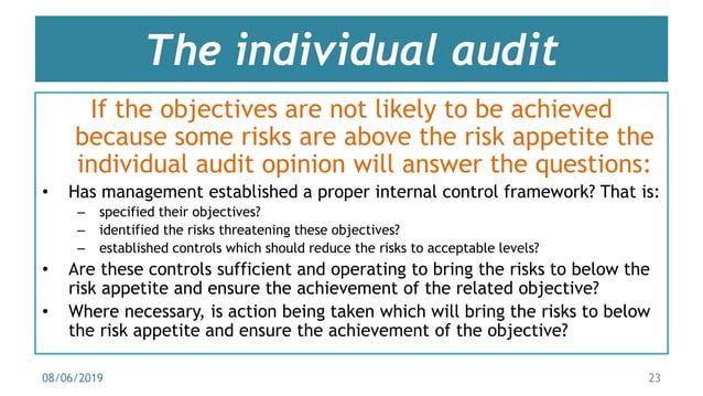 Introduction to internal auditing | PPTX | Business Accounting ...
