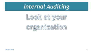 Introduction to internal auditing | PPTX