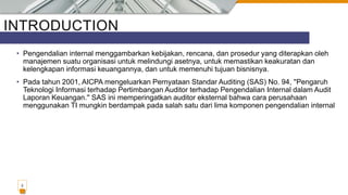 Introduction to Internal Control Systems | PPTX