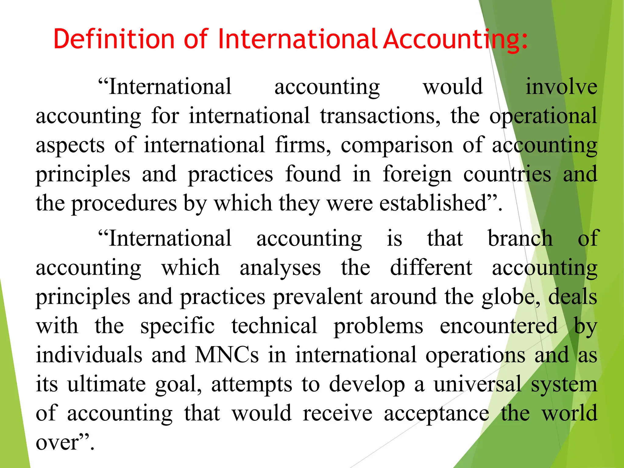 introduction to international accounting .pptx | Stocks and Bonds ...