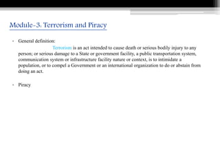 Introduction to international criminal law ppt | PPTX | Crime & Harmful ...