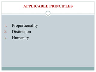 Introduction to International Humanitarian Law | PDF