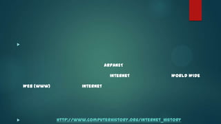 Introduction to internet | PPT