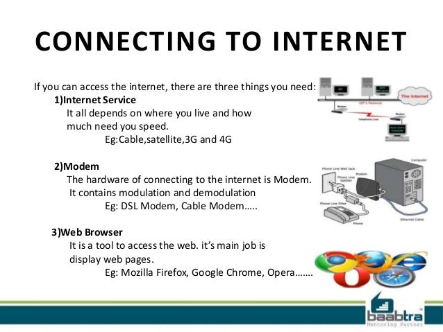 Introduction to internet