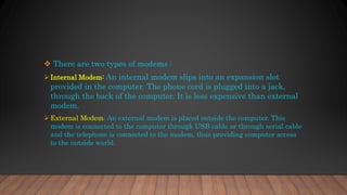 Introduction to internet | PPTX