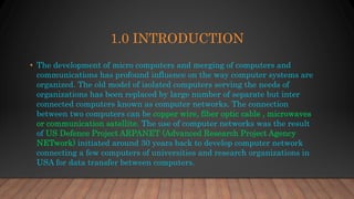 Introduction to internet | PPTX