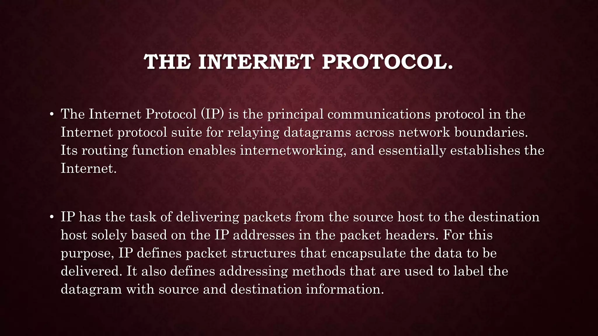 Introduction to internet. | PPT