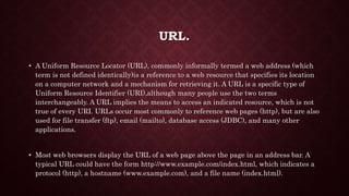 Introduction to internet. | PPTX