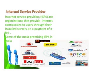 Introduction to internet | PPT