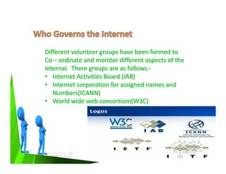 Introduction to internet | PPT