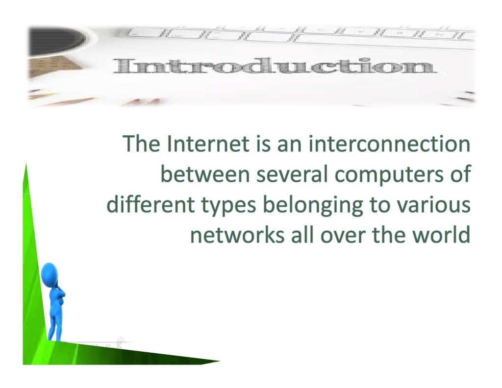 Introduction to internet