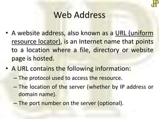 Introduction to internet | PPTX | Internet for Beginners | Internet