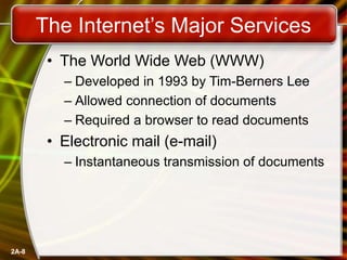 Introduction to Internet.ppt | Free Download