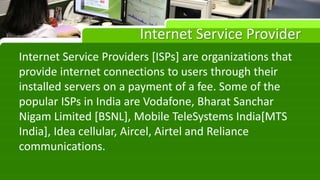 Introduction to Internet By Anamika | PPT