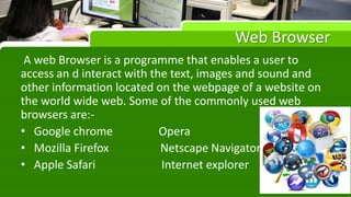 Introduction to Internet By Anamika | PPT