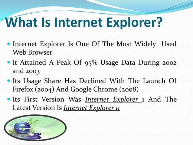 Introduction to internet explorer | PPTX