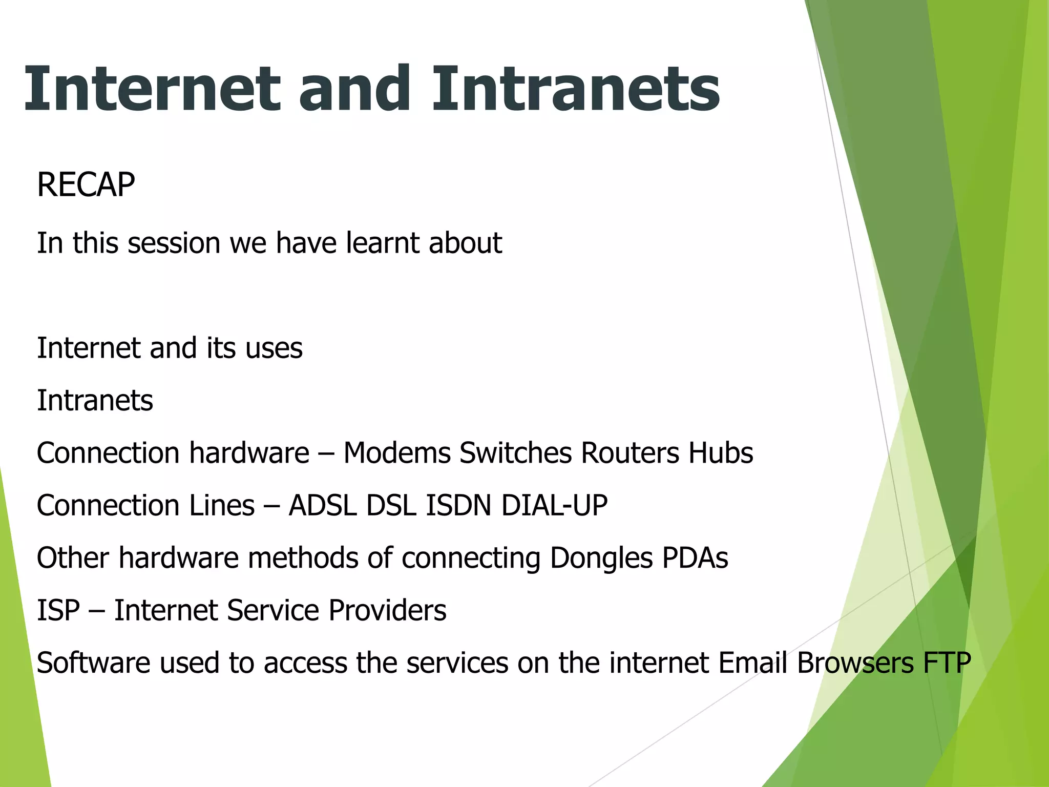 Introduction to Internets and Intranets.ppt