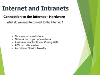 Introduction to Internets and Intranets.ppt | Internet for Beginners ...