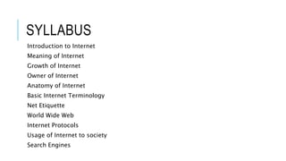 INTRODUCTION TO INTERNET(UNIT 5).pptx
